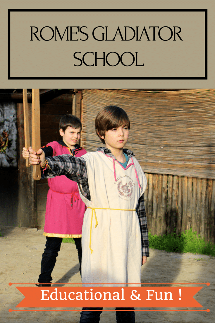 Rome Gladiator School: fun and educationnal! - Travel With My Kids